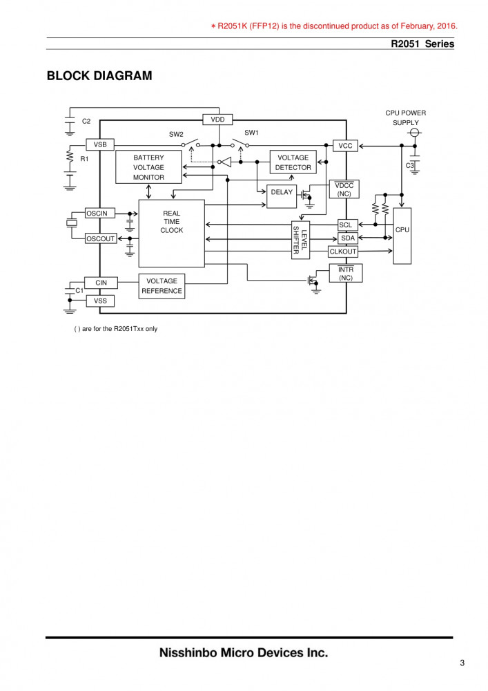 R2051 datasheet preview, page 3