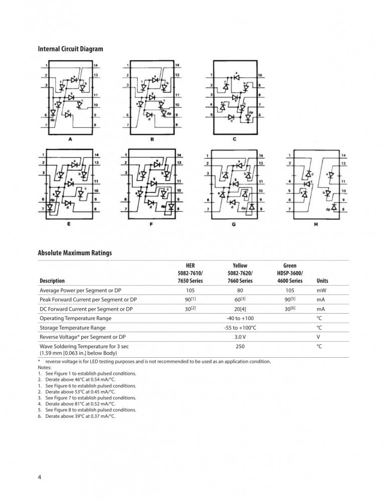 5082-7651 datasheet page 4