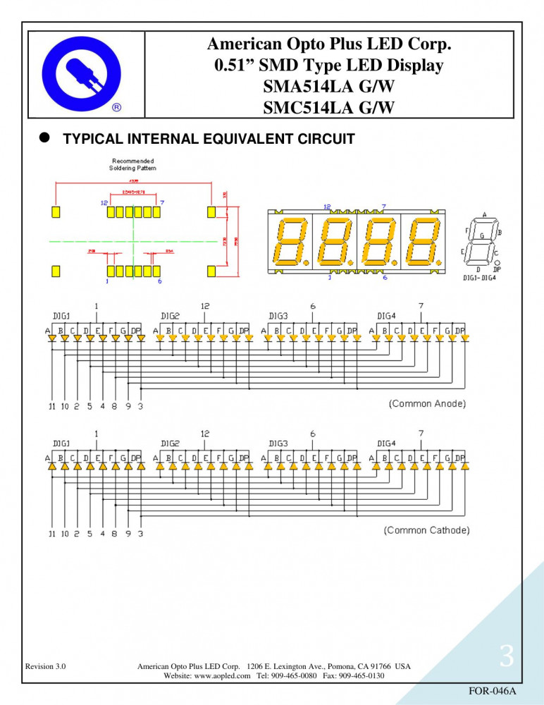 SMA514LA datasheet page 3
