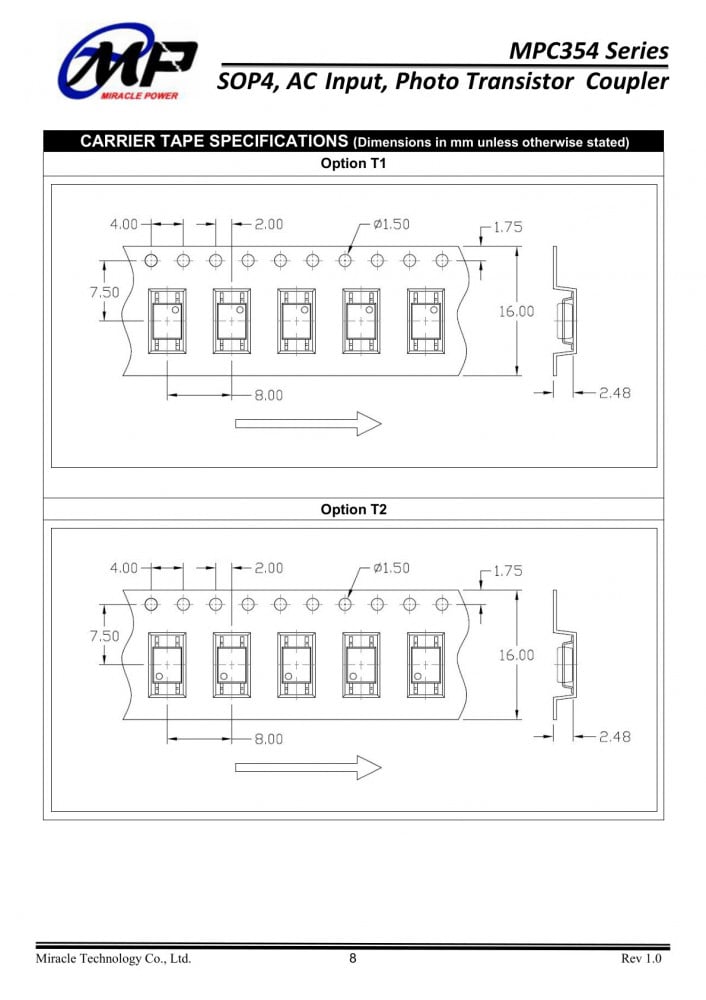 MPC354 datasheet page 8