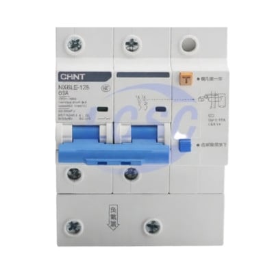 CHINT NXBLE-125 2P C100A Miniature Residual Current Circuit Breaker