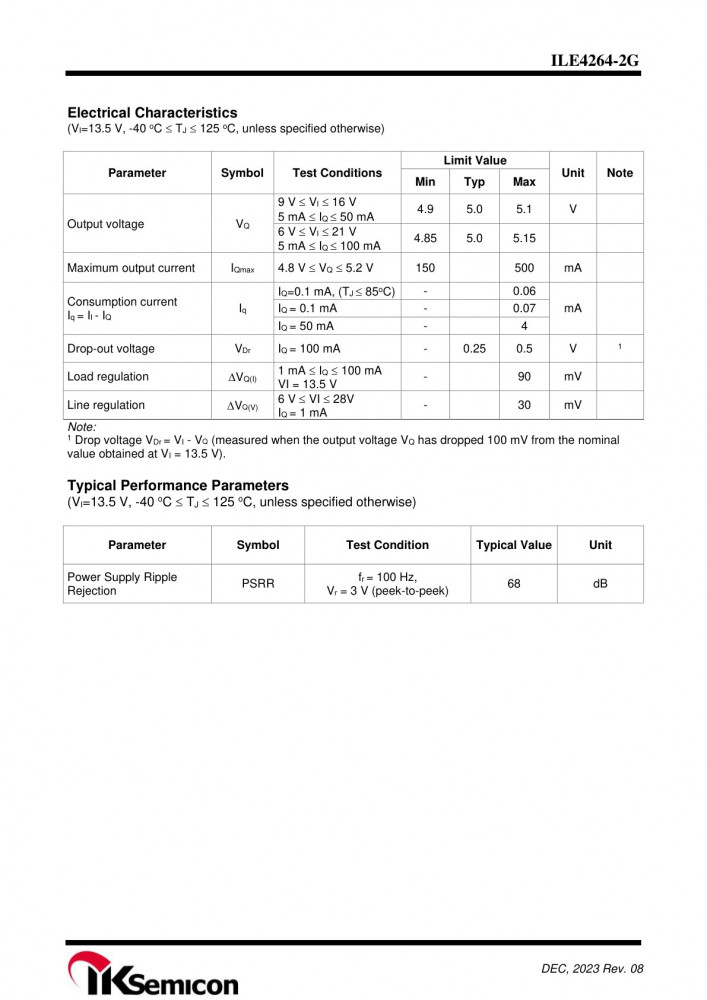 ILE4264-2G datasheet page 3