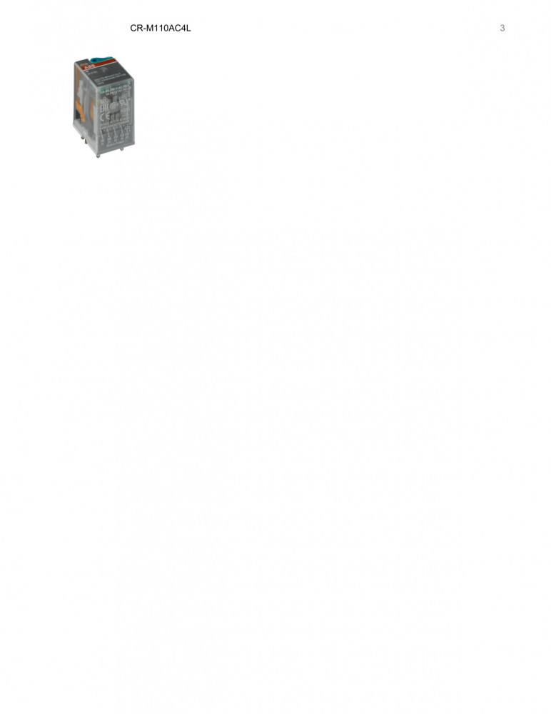 ABB CR-M110AC4L technical document page 3