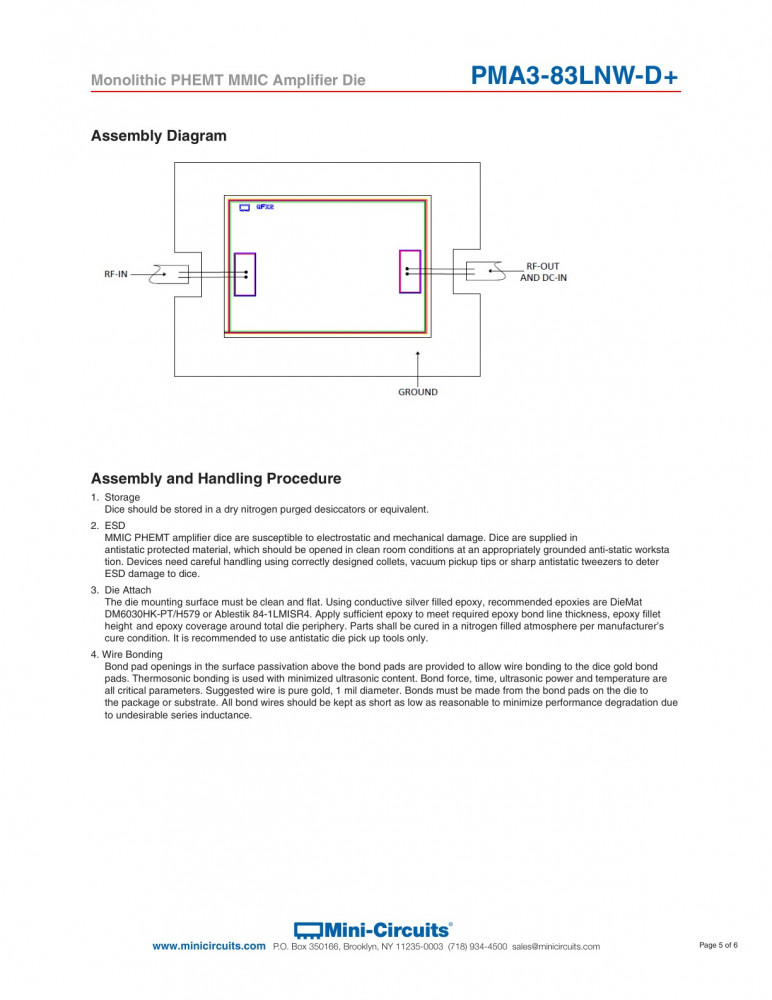 PMA3-83LNW-DG+ technical document page 5