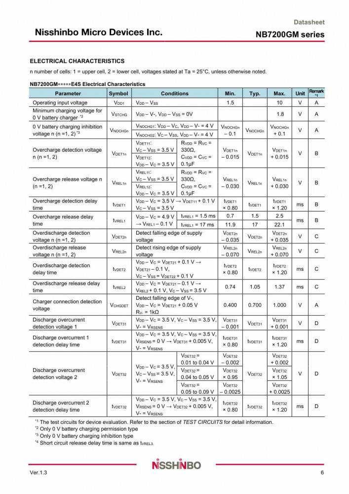 NB7200 technical document page 6