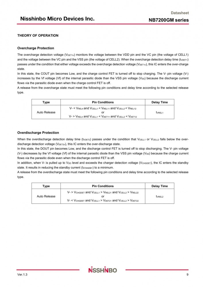NB7200 technical document page 9