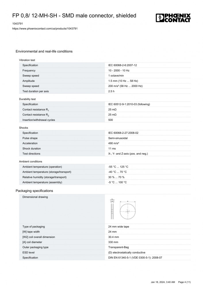 Phoenix Contact 1043791 technical document page 4