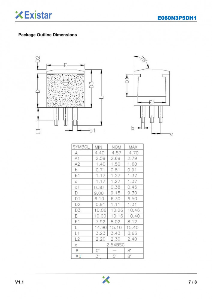 E060N3P5DH1 datasheet page 7