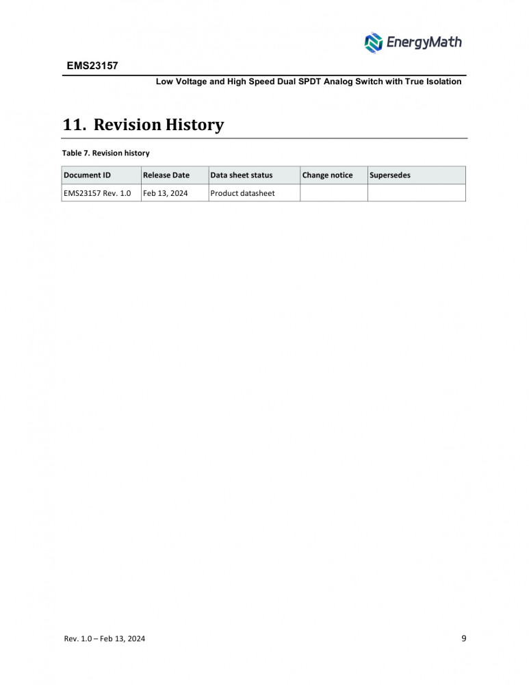 EMS23157MS datasheet page 9