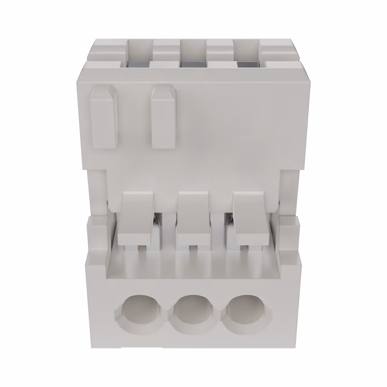 Appli-Mate RAST 2.5 IDT Housing, 2.50mm Pitch, Direct/Indirect, Female, 3 Circuits, Position Keys C and D Removed for sale