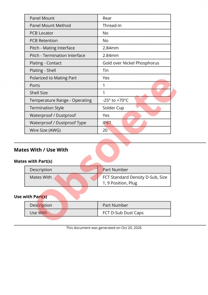MOLEX 1731100058 drawing preview, page 3