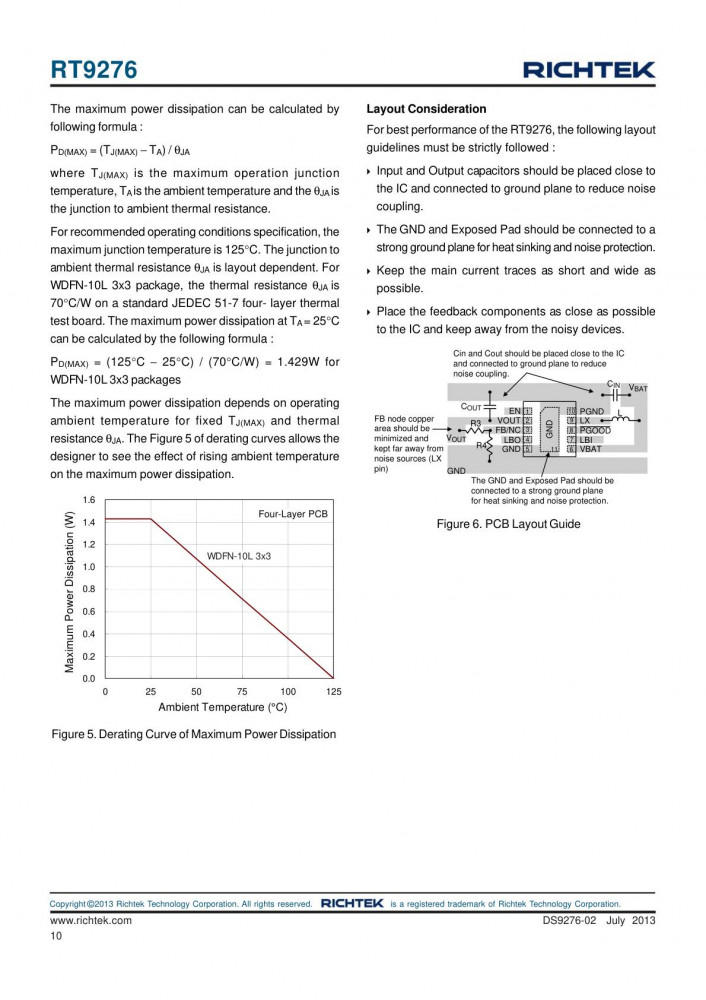 RT9276GQW datasheet page 10