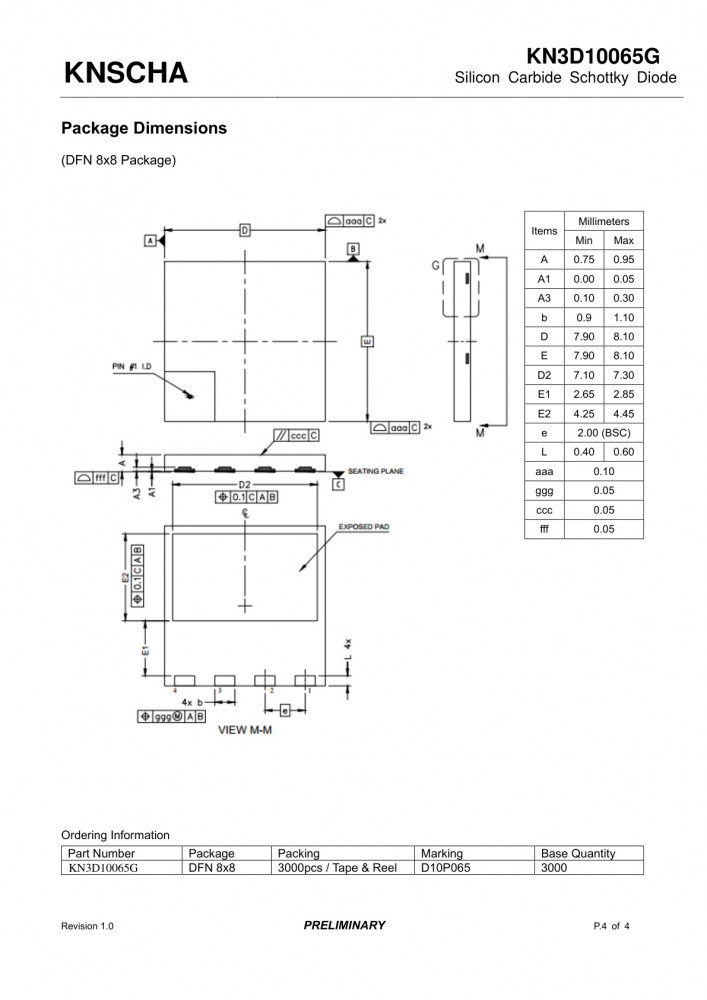 KN3D10065G datasheet page 4