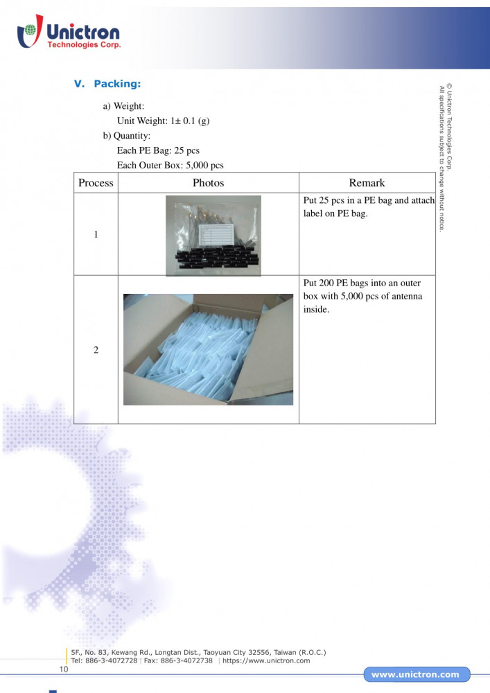 WT32D1-KX 001 datasheet page 10