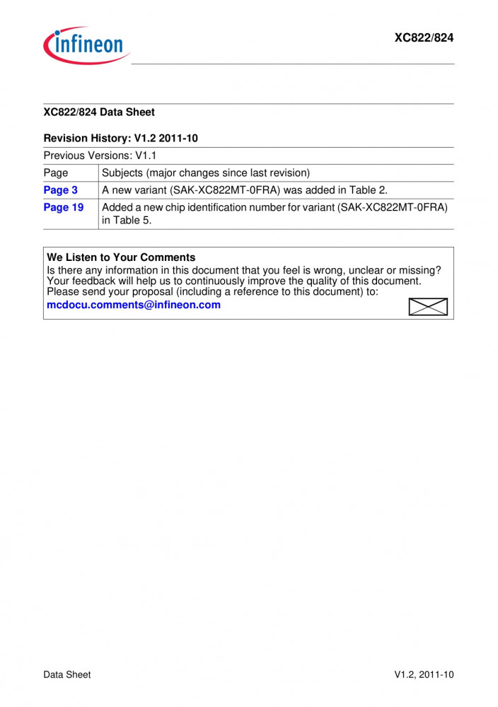 XC822T0FRIAAFXUMA1 technical document page 4