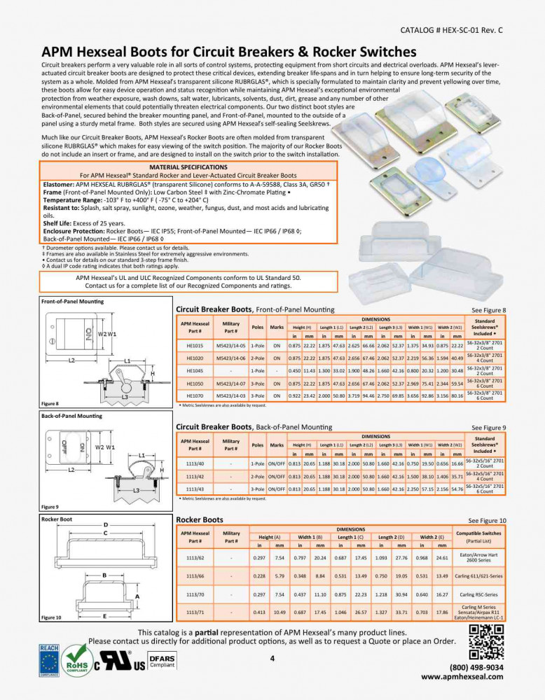 APM Hexseal technical document page 4