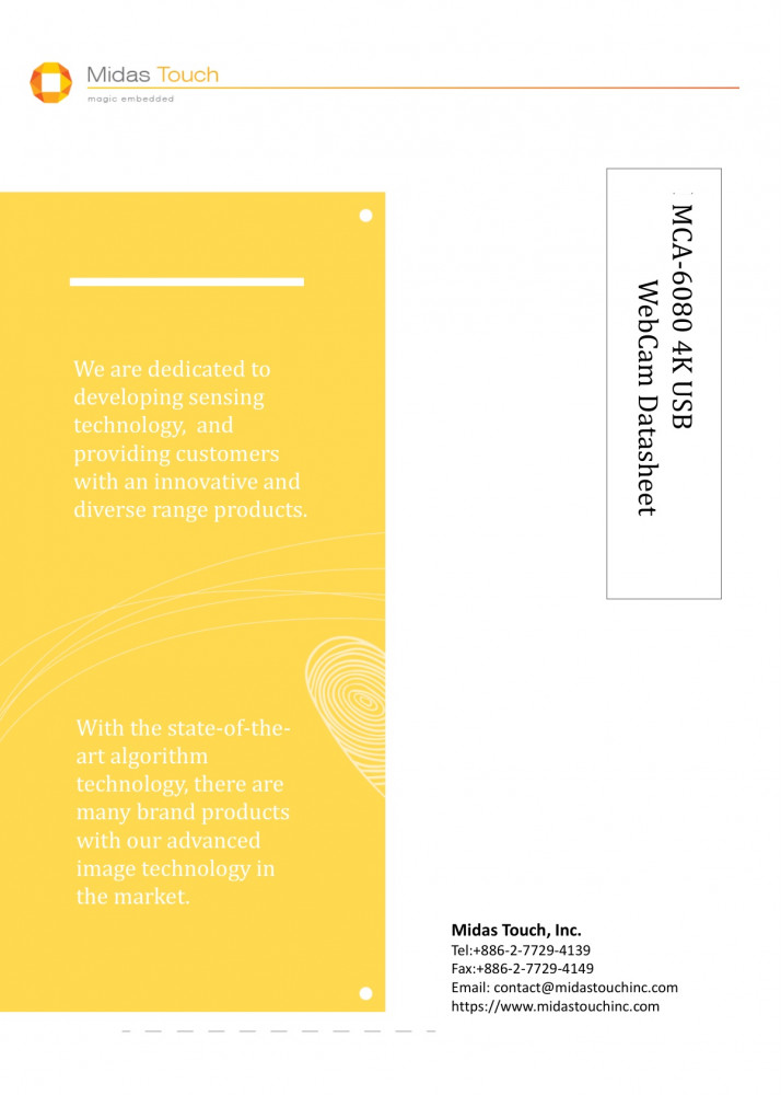 MCA-6080 datasheet page 1