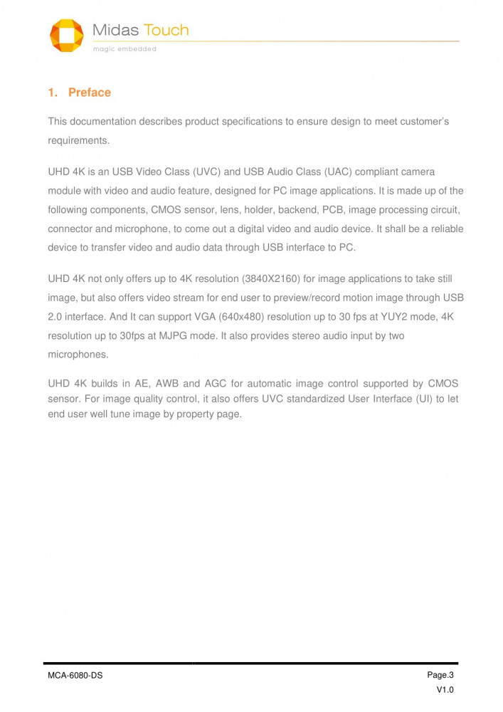 MCA-6080 datasheet page 4