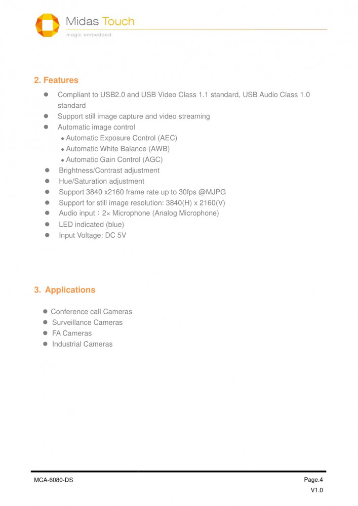 MCA-6080 datasheet page 5