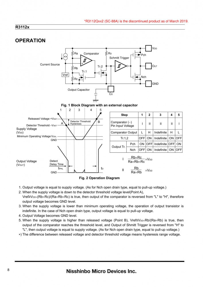 R3112 datasheet preview, page 8