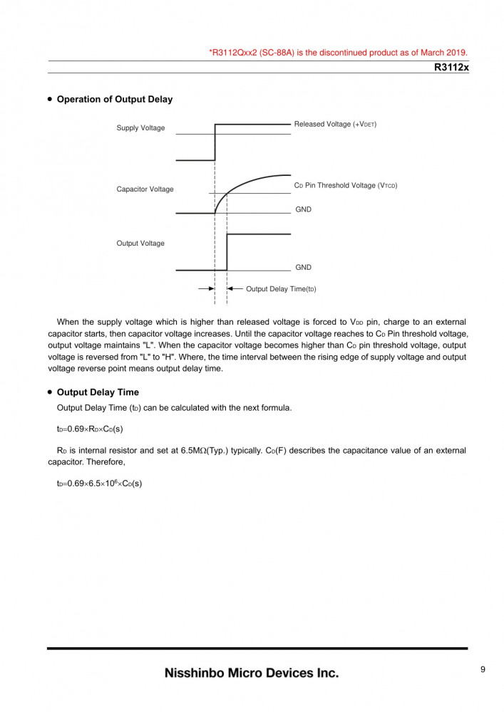 R3112 datasheet preview, page 9