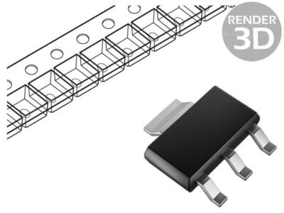 DIODES AZ1117CH2-3.3TRG1 for sale