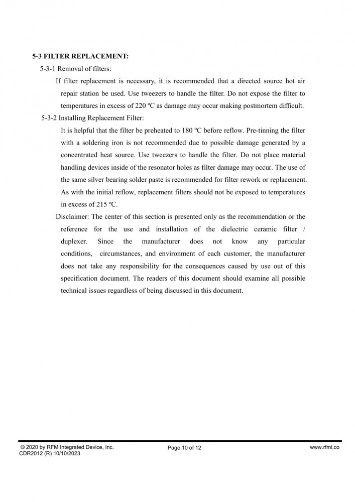 CDR2012 technical document page 10