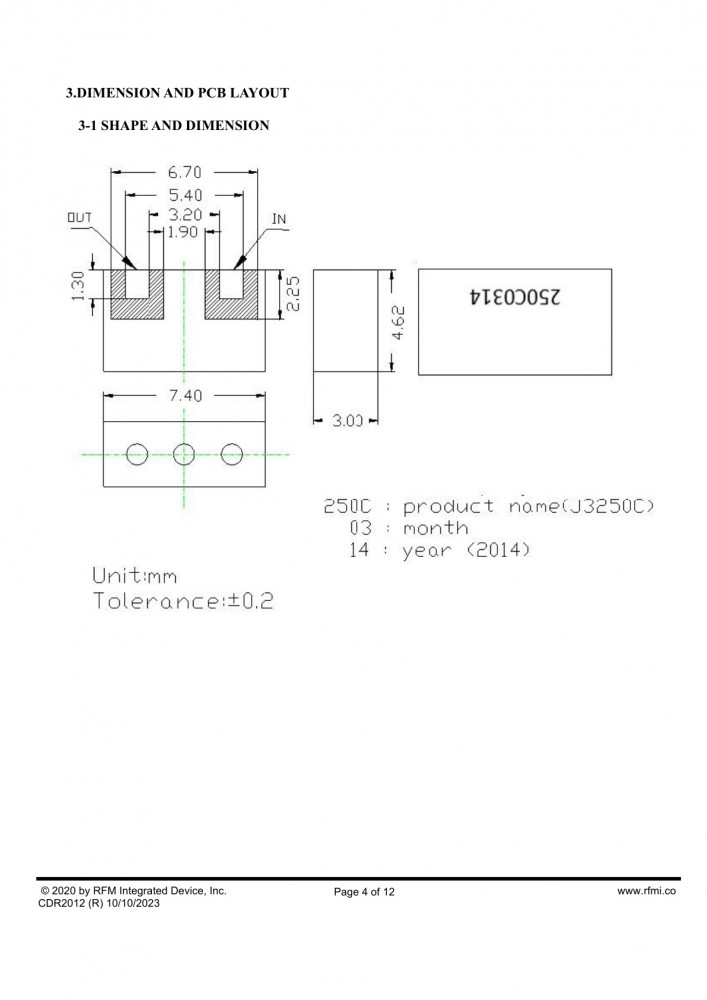 CDR2012 technical document page 4