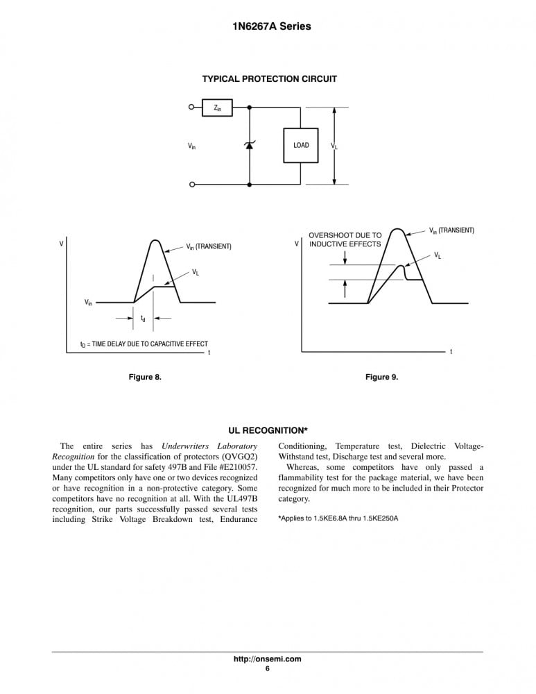 1.5KE33ARL4G datasheet page 6