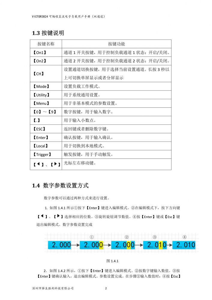 VICTOR 3824 manual page 6