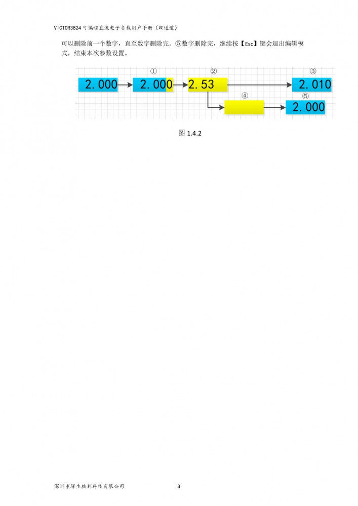 VICTOR 3824 manual page 7