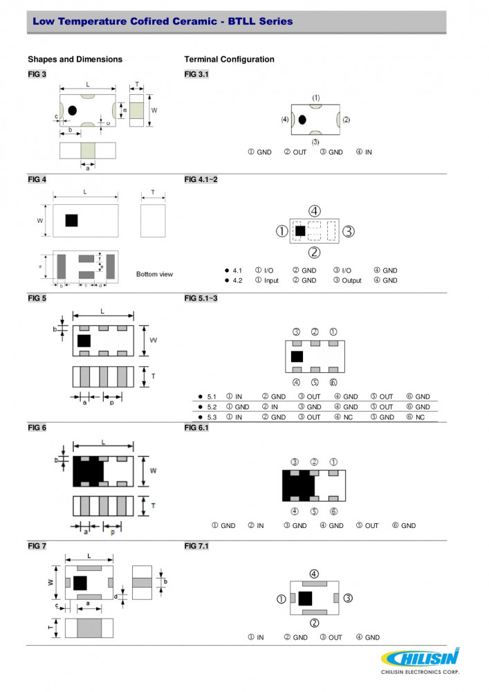 Chilisin BTLL Series datasheet page 2