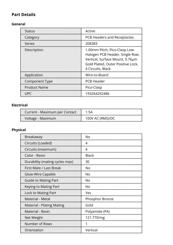 Product document image, page 2