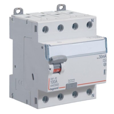 RCCB DX³ 4P 80A 30mA AC