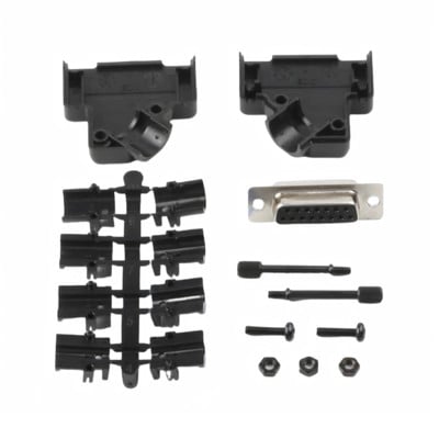 MH CONNECTORS MHDTZK15-DB15S-K D-Sub Backshell Hood