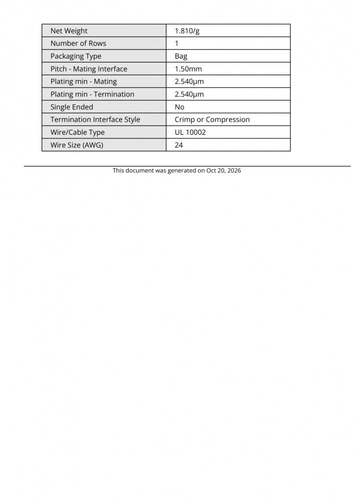 Product drawing page 3