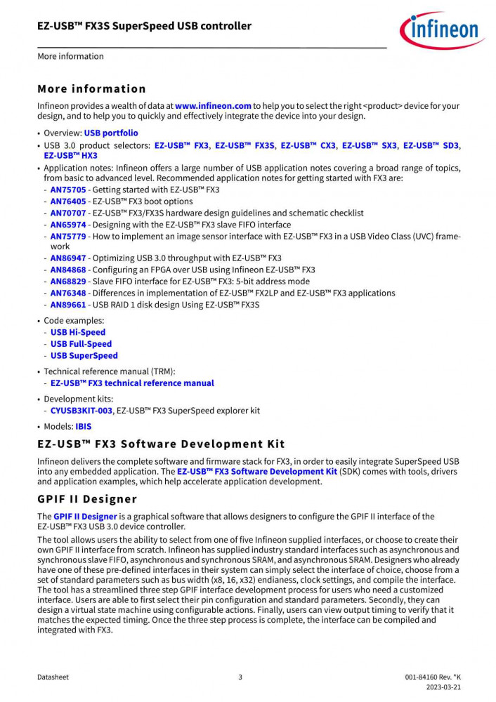 CYUSB3035-BZXC datasheet page 3
