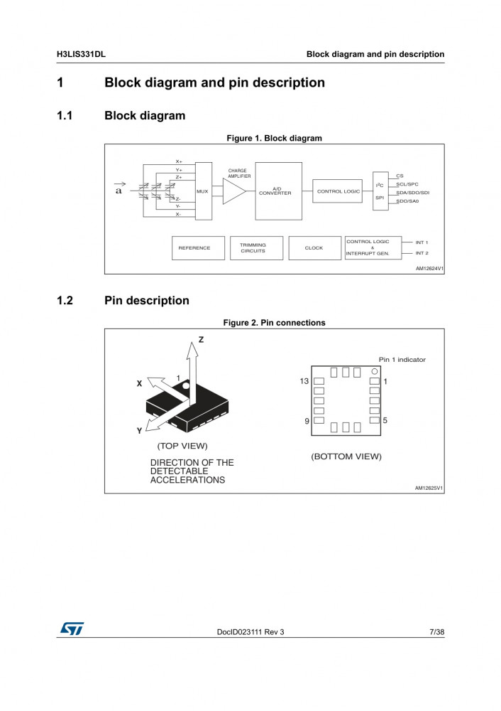 H3LIS331DL document page 7