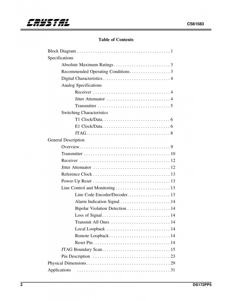 CS61583-IL5 technical document page 2