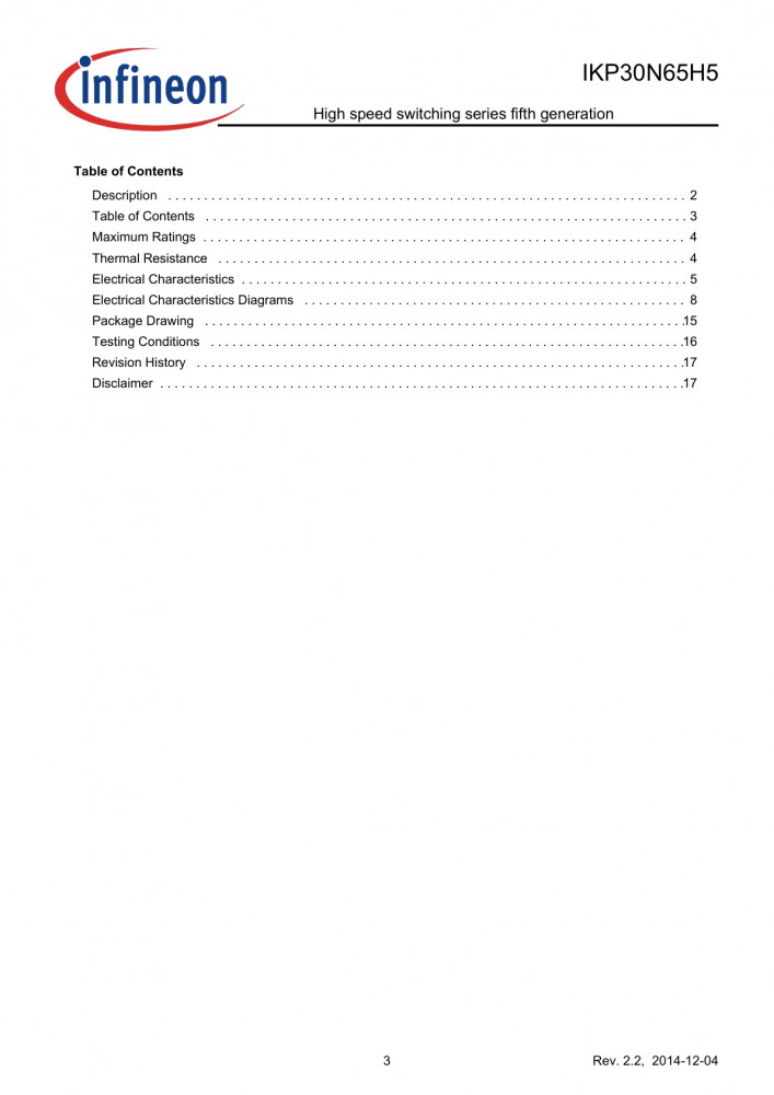 IKP30N65H5 datasheet page 3