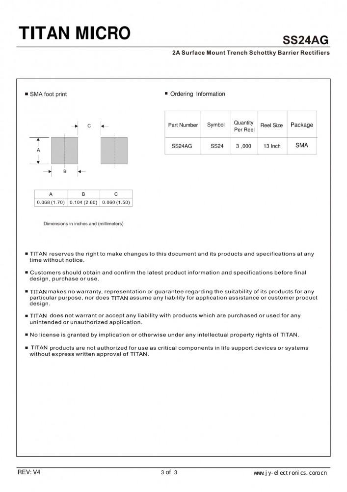 SS24X datasheet page 3