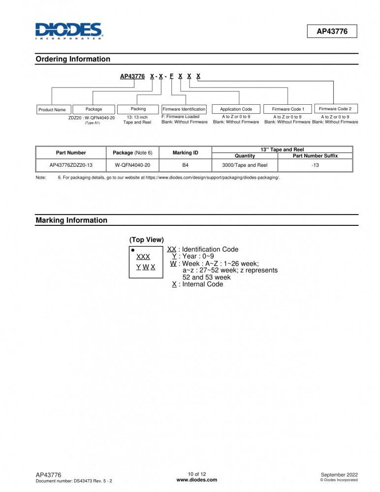 AP43776 datasheet page 10