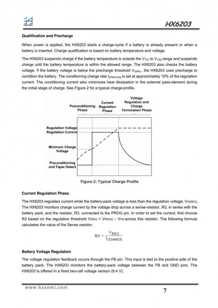 HX6203-APC datasheet page 7