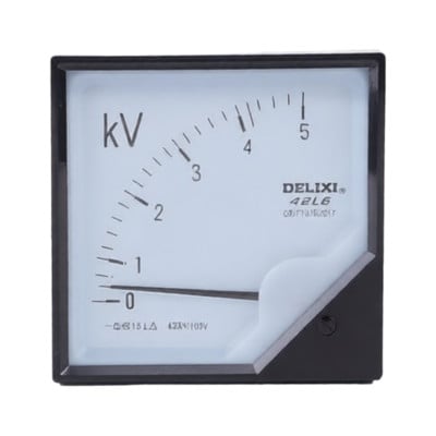 Delixi Electric 42L6V40P5100V Analog Voltmeter Chip