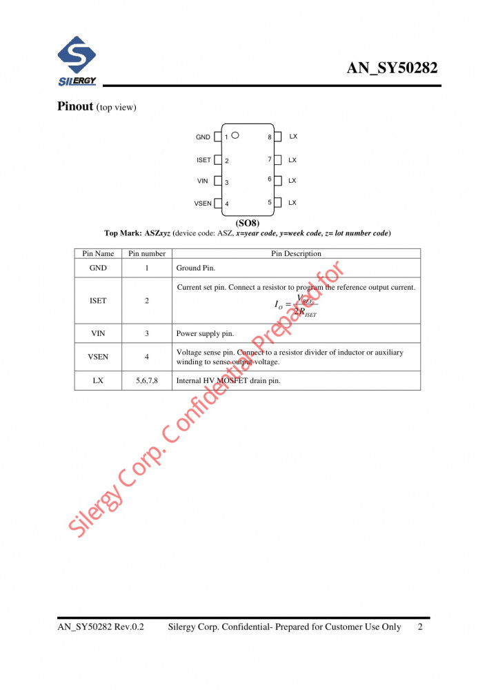 SY50282FAC datasheet page 2