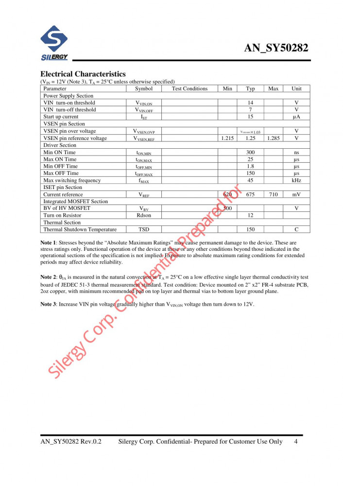 SY50282FAC datasheet page 4
