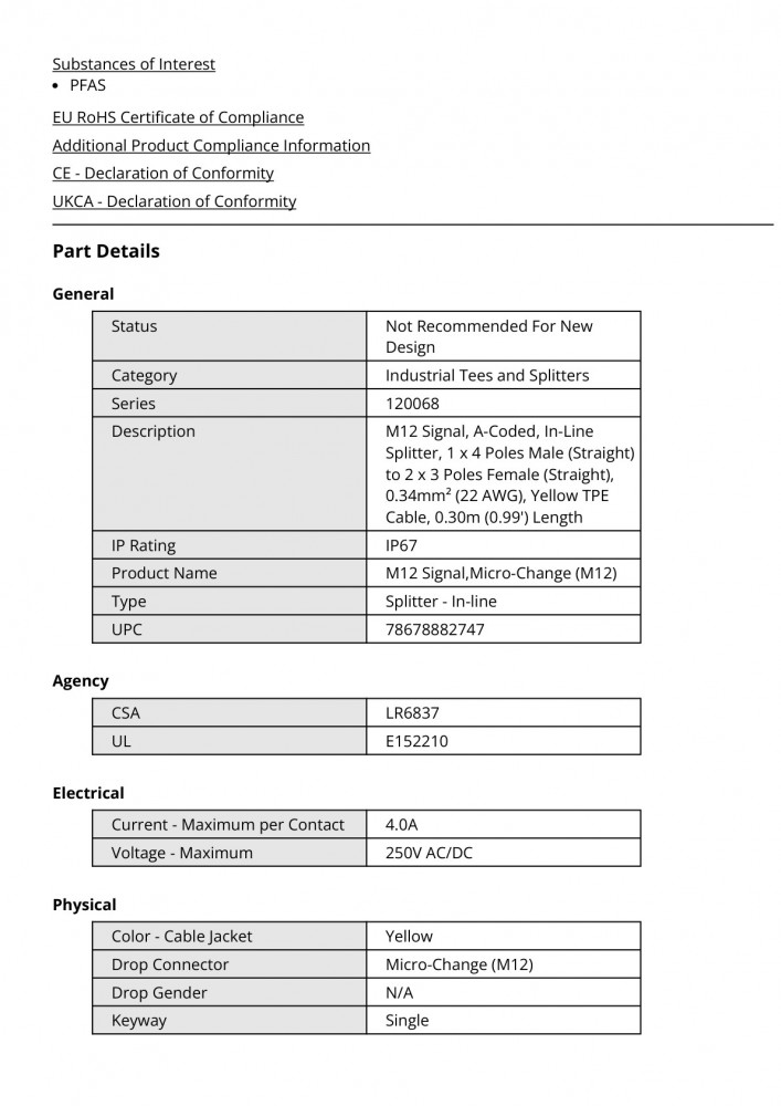 Molex 1200680195 documentation image, page 2