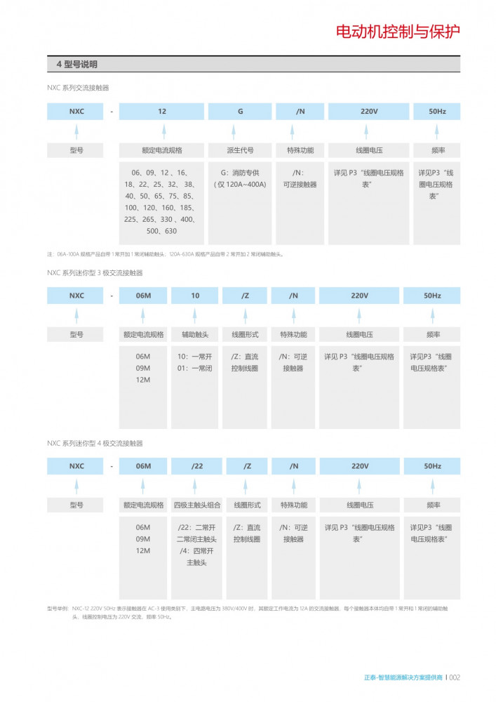 CHINT NXC datasheet page 2