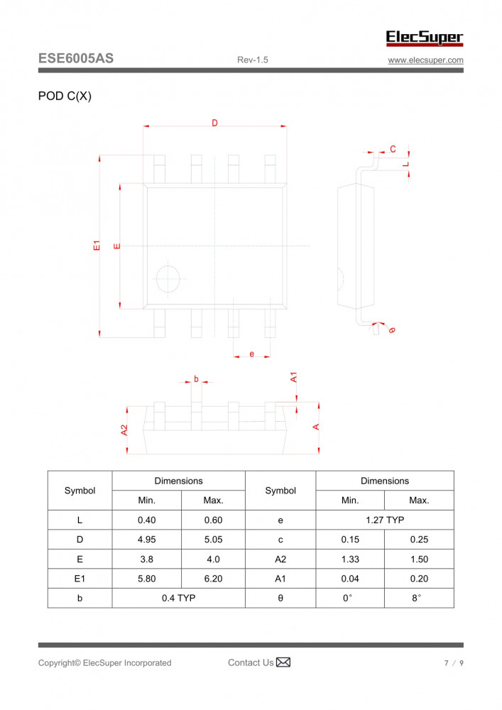ESE6005AS datasheet page 7