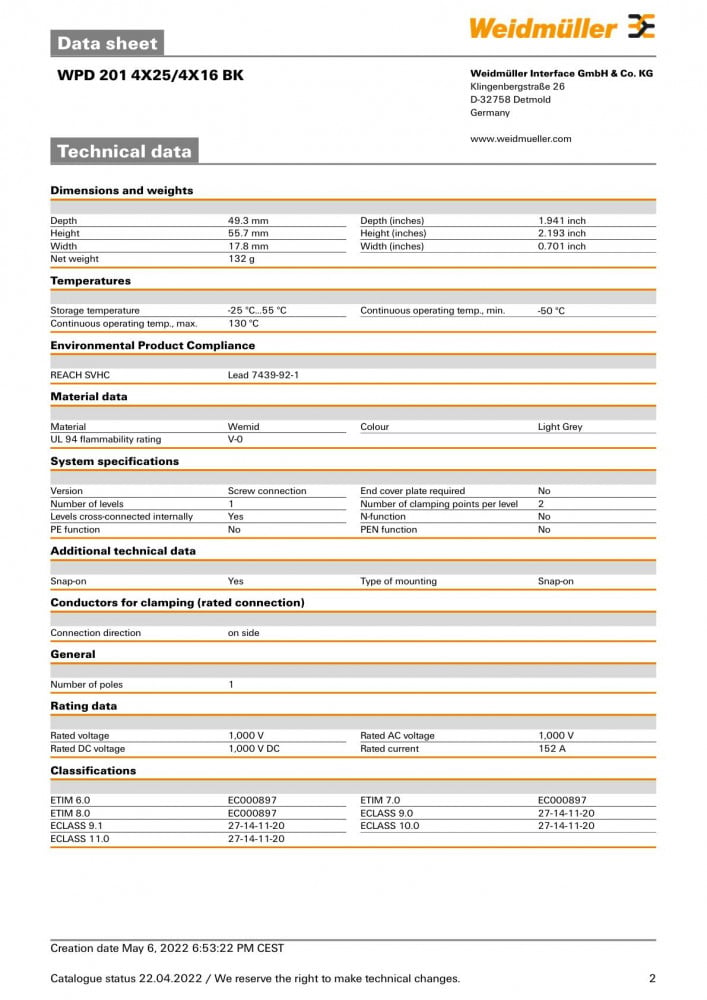 2731260000 product document page 2